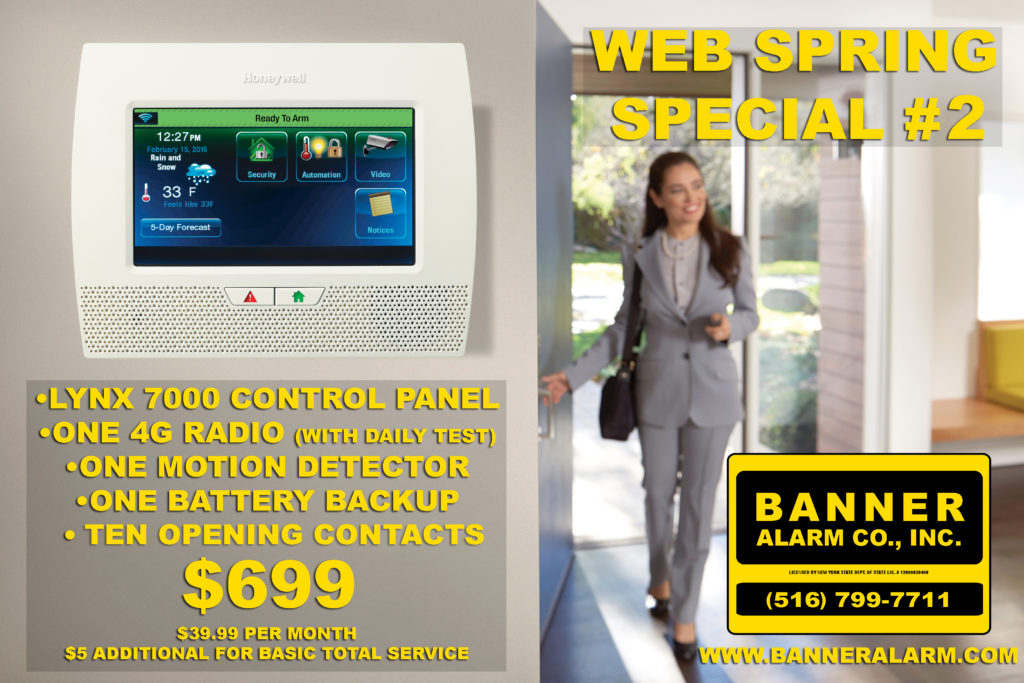 Spring Specials 2019 – Banner Alarm